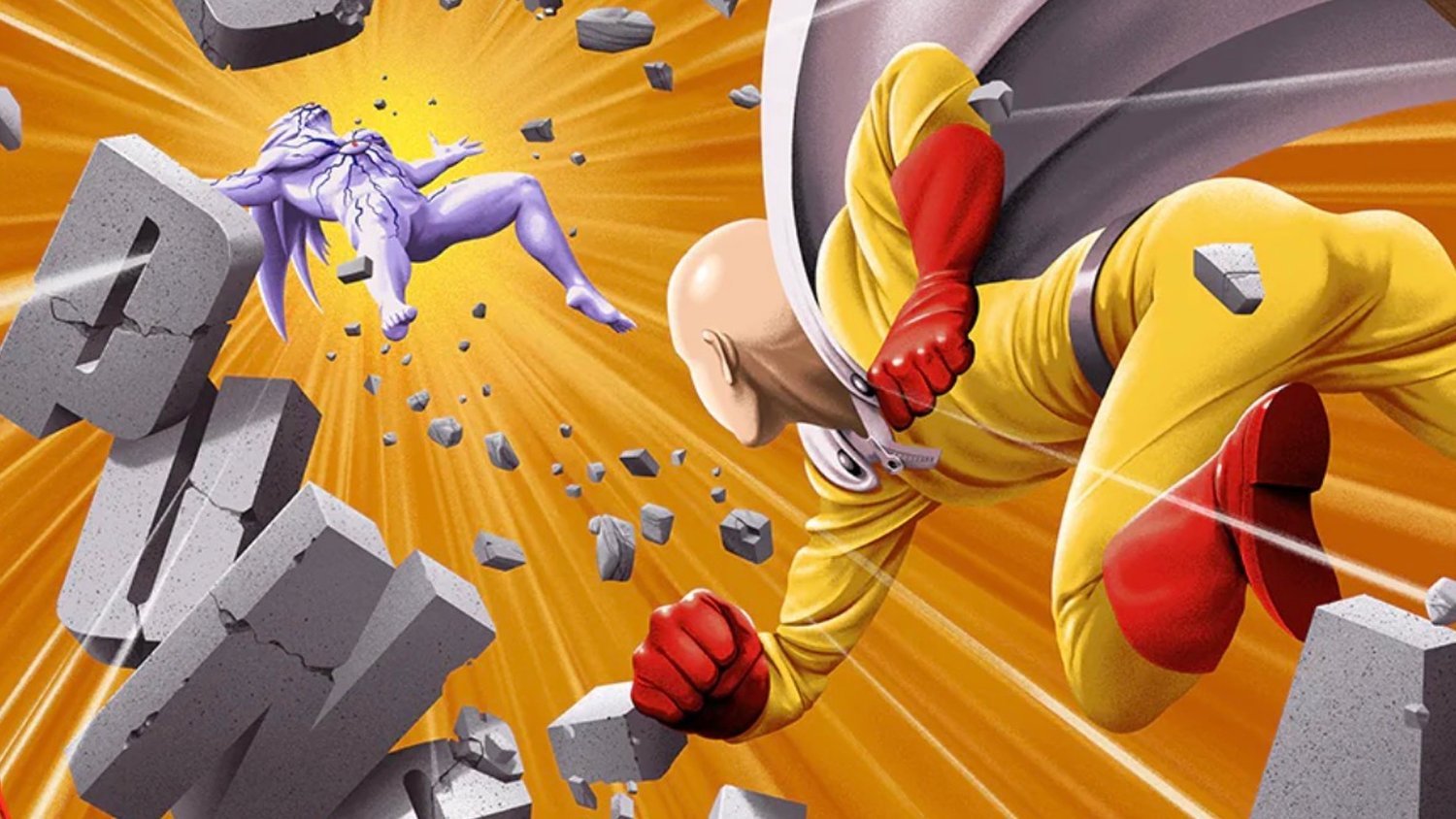 Wild ONE PUNCH MAN Poster Art Created By Artist Chris Koehler